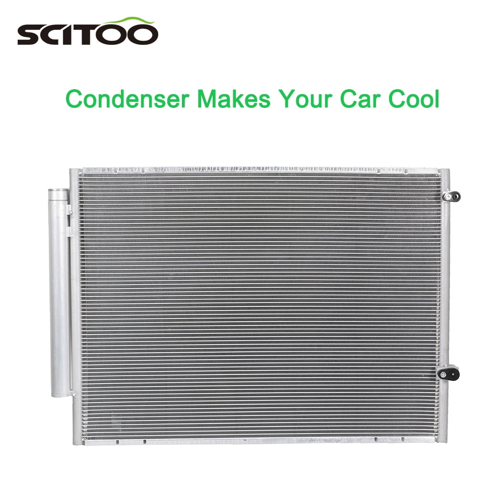 SCITOO AC A/C Condenser Compatible with 2004 2005 2006 2007 2008 2009 ...