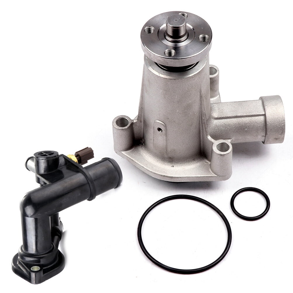 SCITOO AW4093 Engine Coolant Thermostat Housing & Water Pump Kit Fit ...
