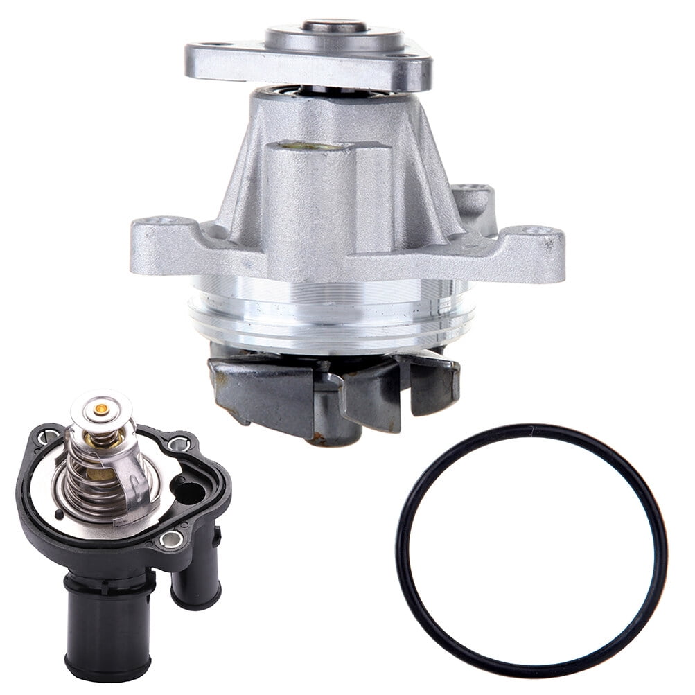 SCITOO AW4126 Engine Coolant Thermostat Housing & Water Pump Kit Fit ...