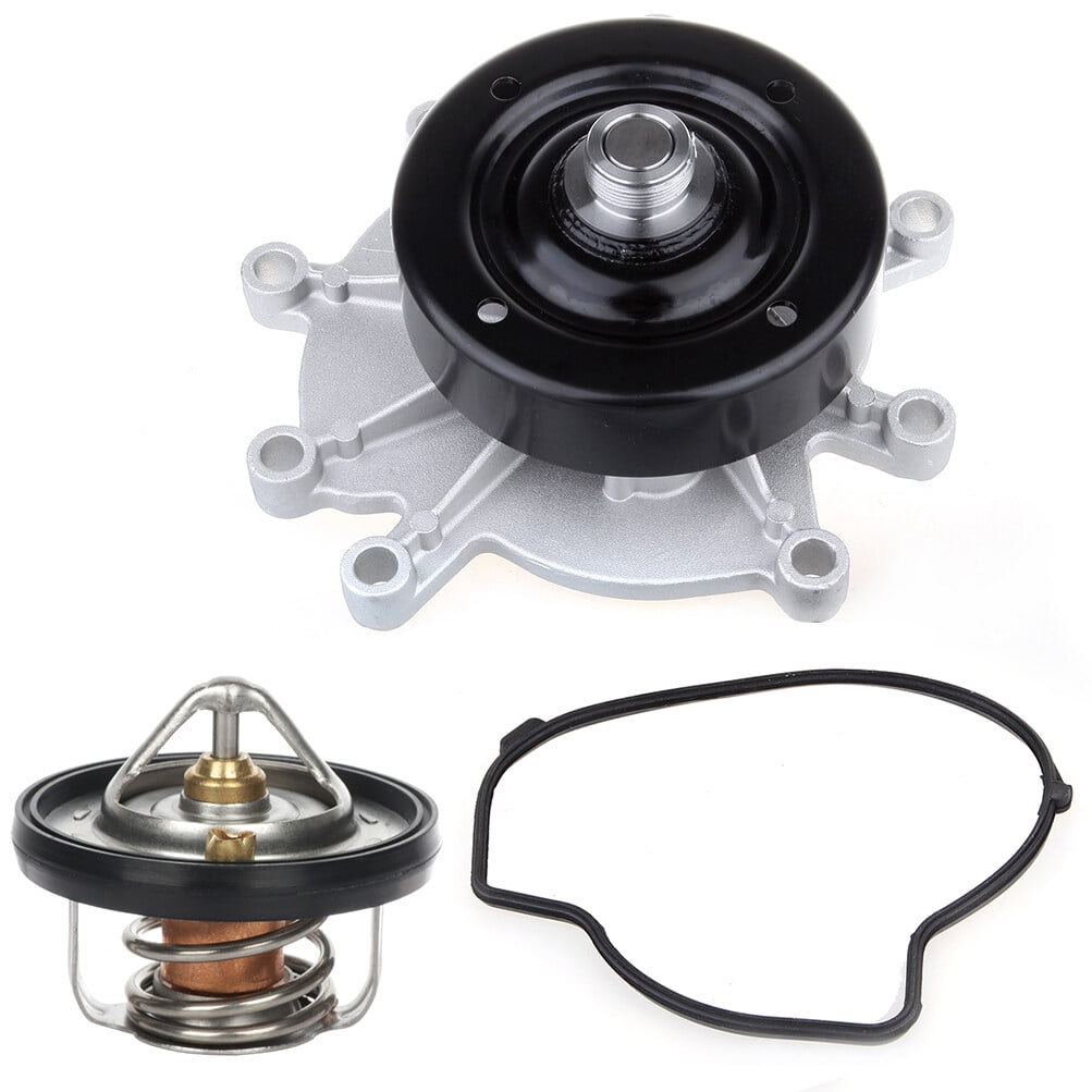 SCITOO AW7163 Engine Coolant Thermostat Housing & Water Pump Kit for ...