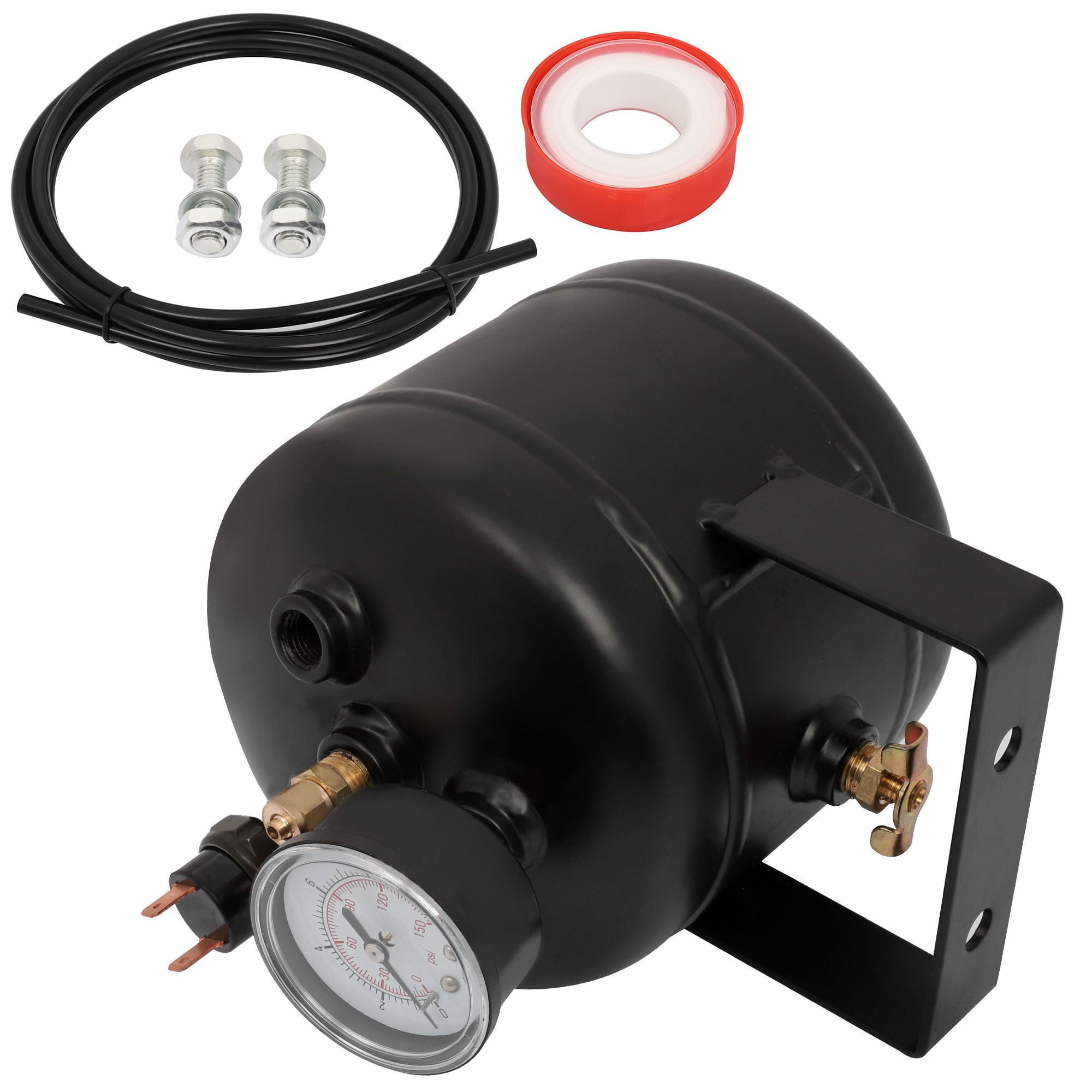 SCITOO Air Tank12V 105db, Train Horn Air Tank black Air Tank Easy to ...