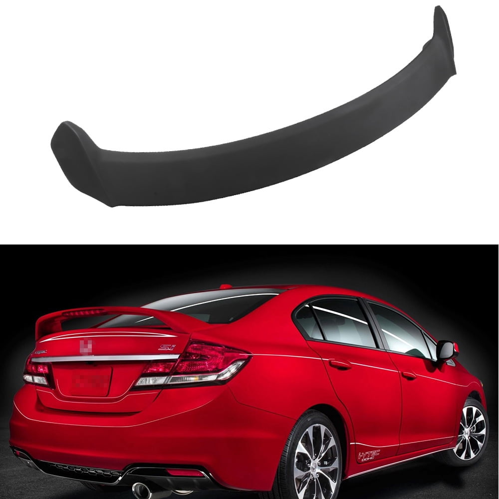 SCITOO Black ABS Rear Trunk Spoiler Wing 52.76 Inch x 5.9 Inch ...