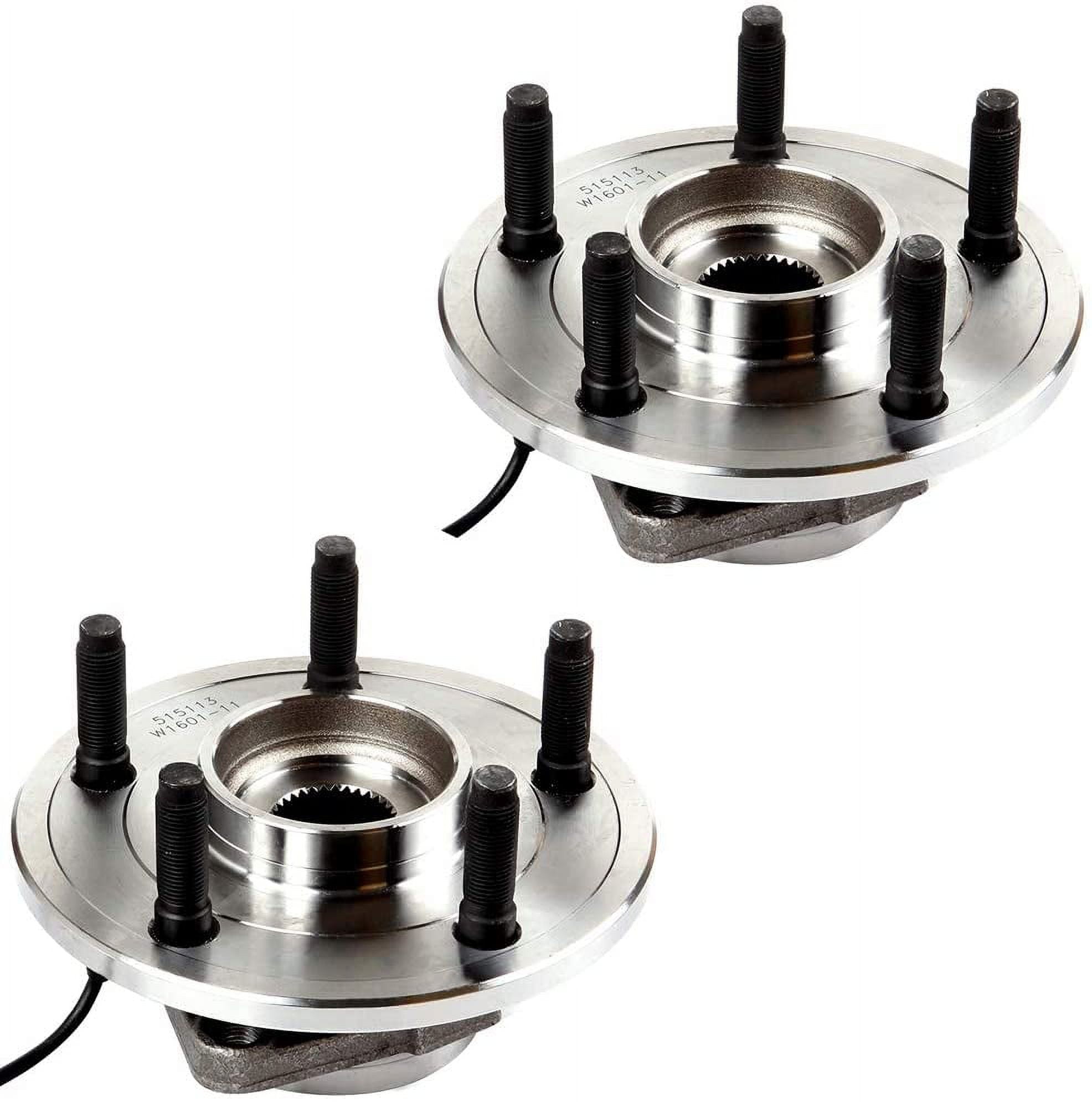 SCITOO Both(2) 515113 New Complete Front Wheel Hub and Bearing Assembly ...