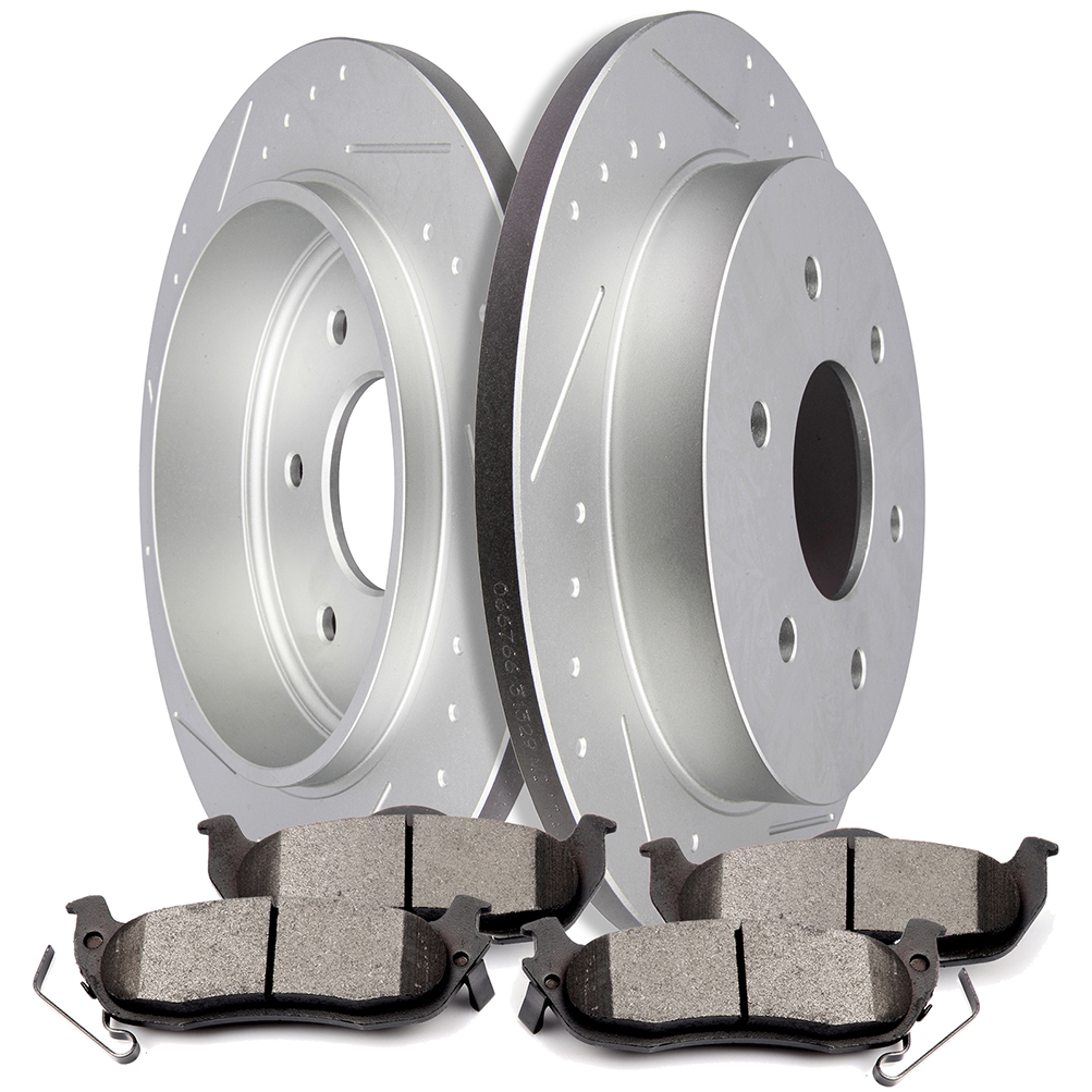Nissan Titan Disc Brake Pad And Rotor Drum Brake Shoe And Drum Kit