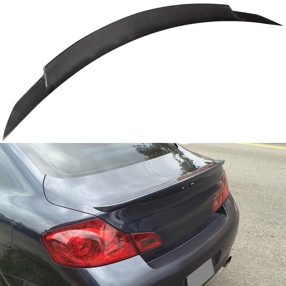 SCITOO Carbon Fiber Rear Window Spoiler Wing Fit for 2009-2013 for ...