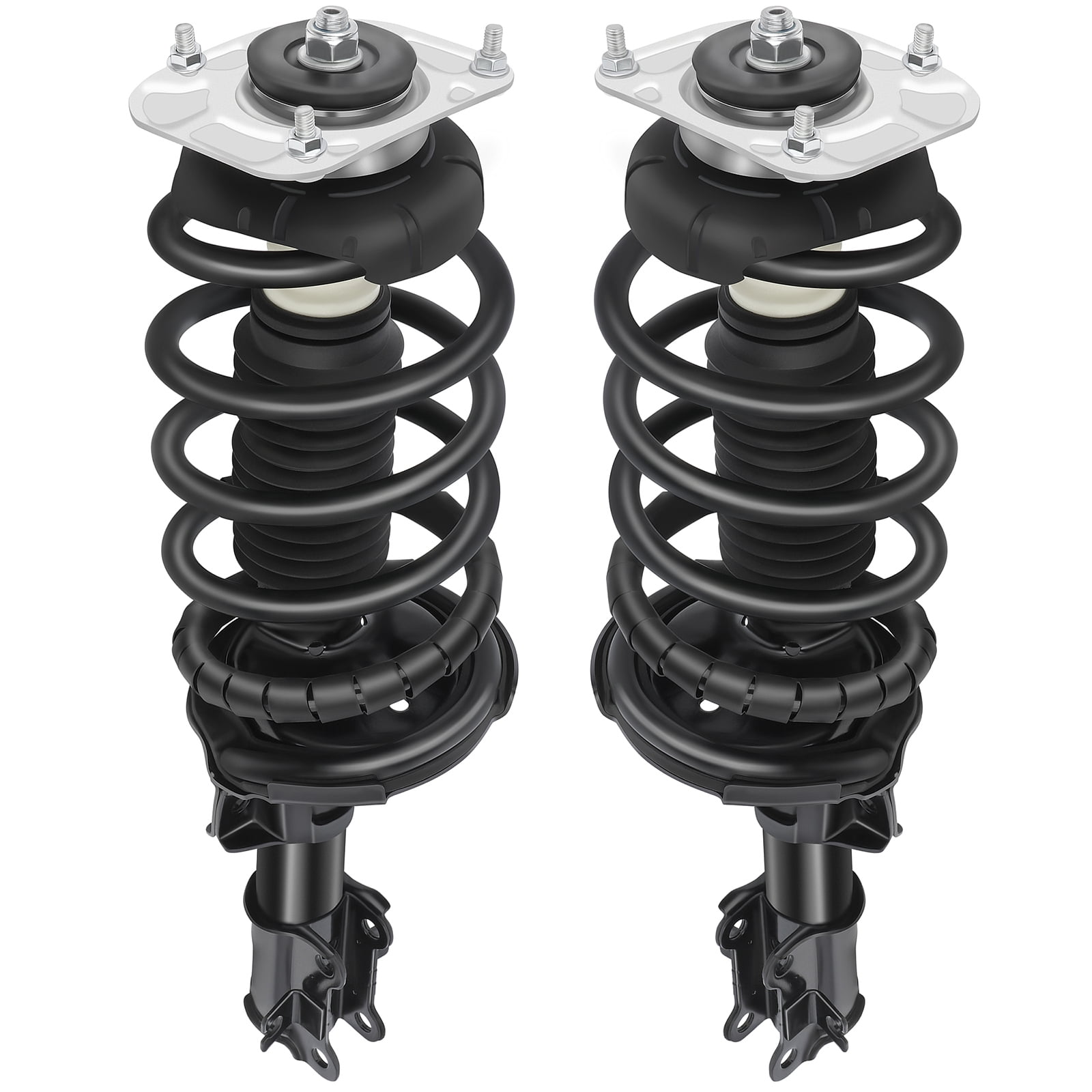 SCITOO Complete Strut Coil Spring Assembly Replacement Struts Shocks ...