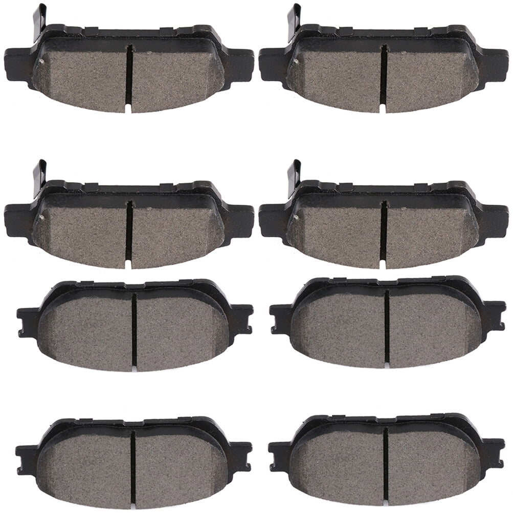 SCITOO D906-7896 Front/Rear Disc Brake Pad Kit Fit for 2007-2010 for ...