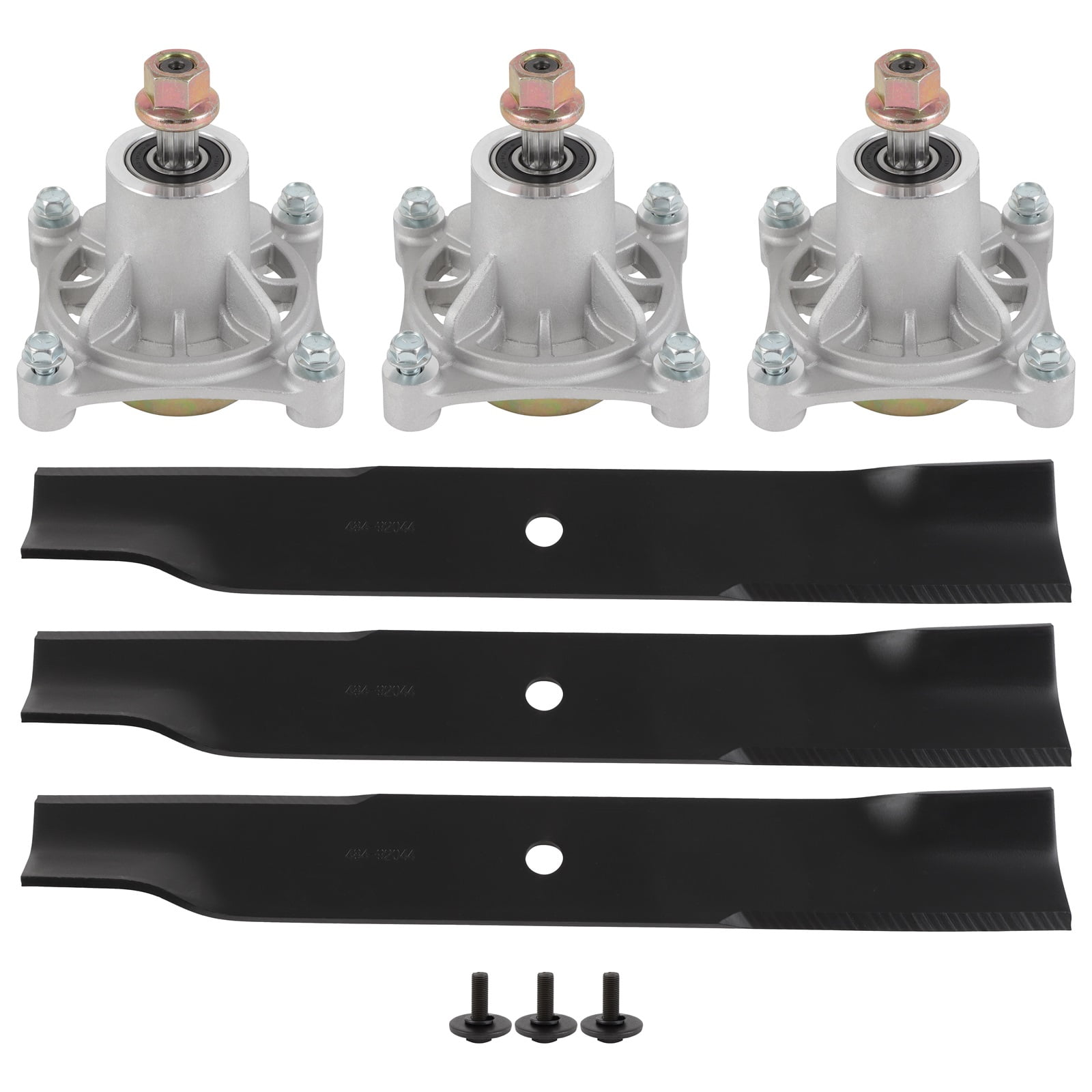 SCITOO Deck Rebuild Kit 52 Lawn Mower Deck Parts Rebuild Kit Compatible ...