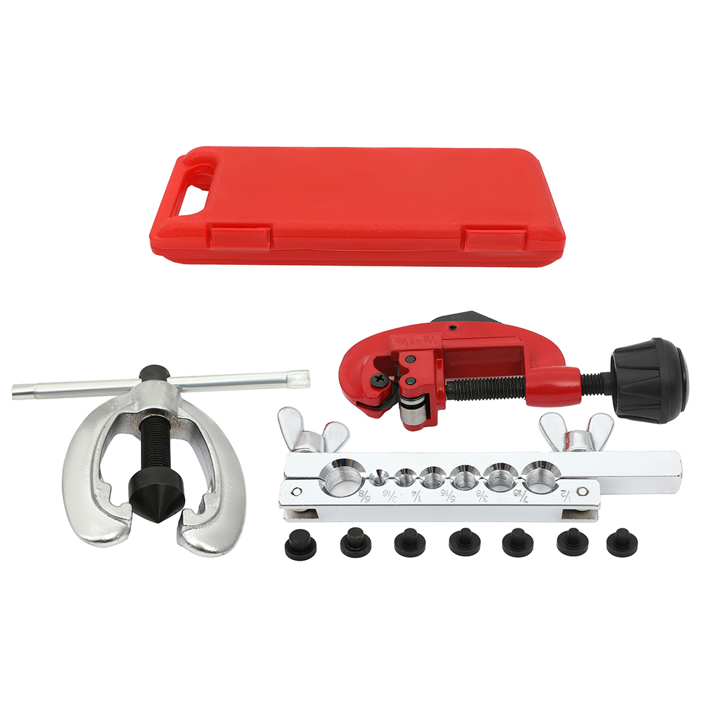 SCITOO Double Brake line Flaring Tubing Tool and Pipe Brake Line Cutter ...