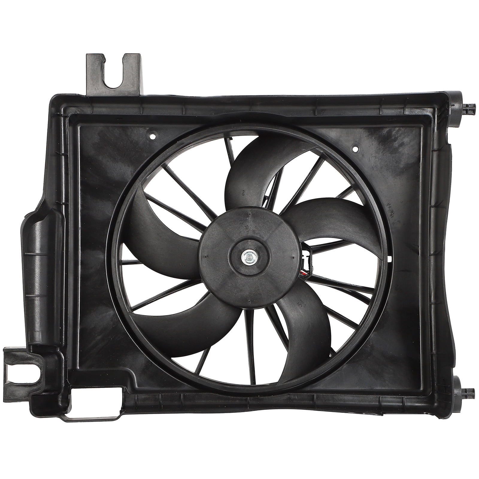 SCITOO Engine Radiator Cooling Fan Assembly Compatible with 2002-2008 ...