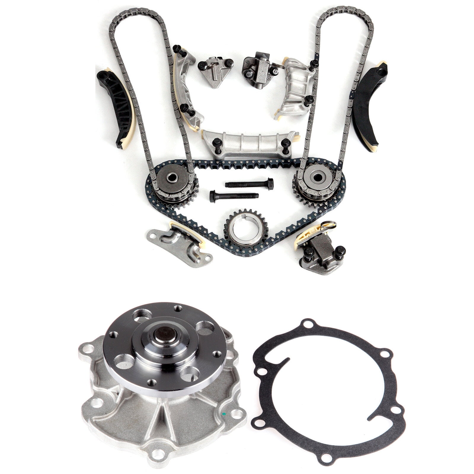 SCITOO Engine Timing Chain Kit with Water Pump - 9-0753S AW5103 Fit For ...