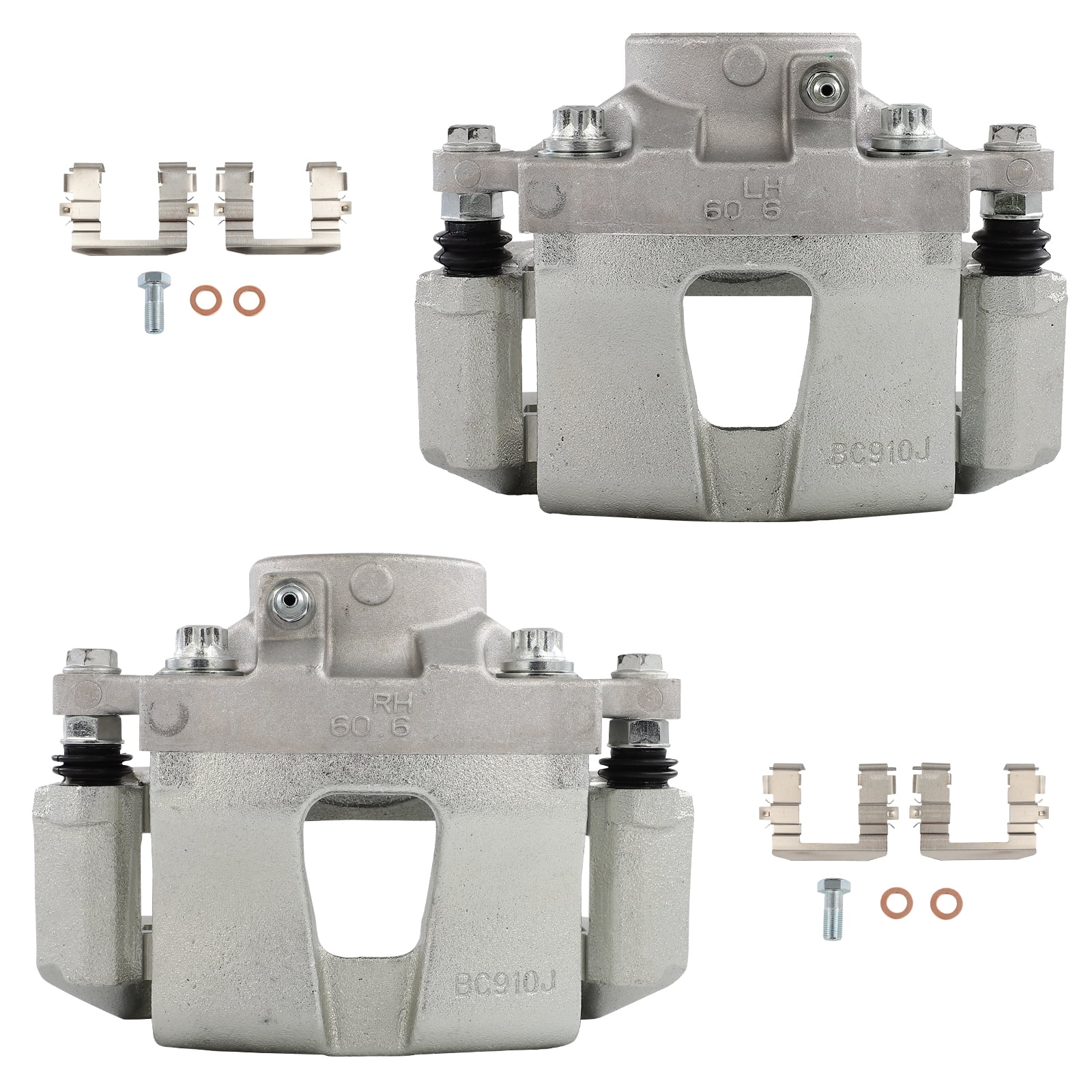 SCITOO Front Brake Calipers With Bracket 19B7324 19B7325 Compatible For ...