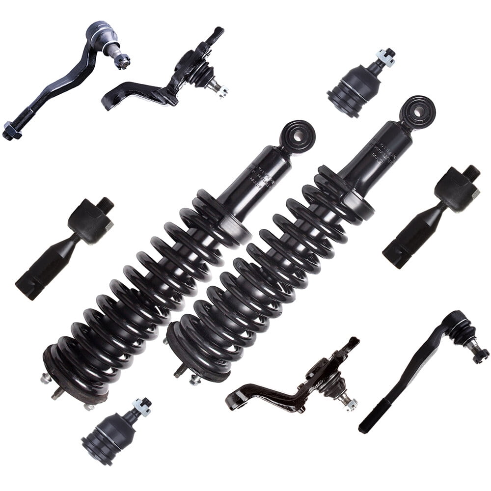 SCITOO Front Complete Struts Assembly Ball Joint Tie Rod Ends Assembly ...