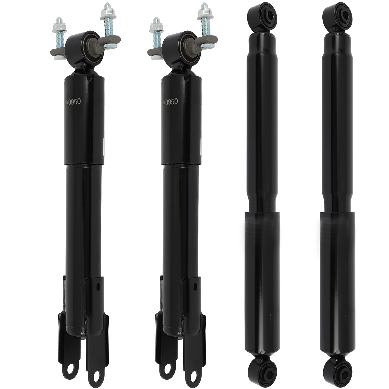 SCITOO Front & Rear (4 Pcs) Shocks for Chevy , Shocks Absorbers Fits ...