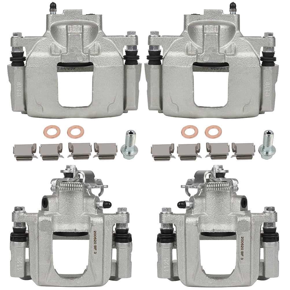 SCITOO Front & Rear Brake Calipers With Bracket 18B5045 18B5044 18B5081 ...