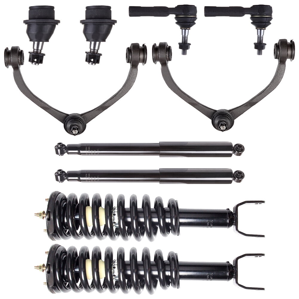 SCITOO Front Strut Spring Assembly Rear Shock Absorber Control Arm and ...