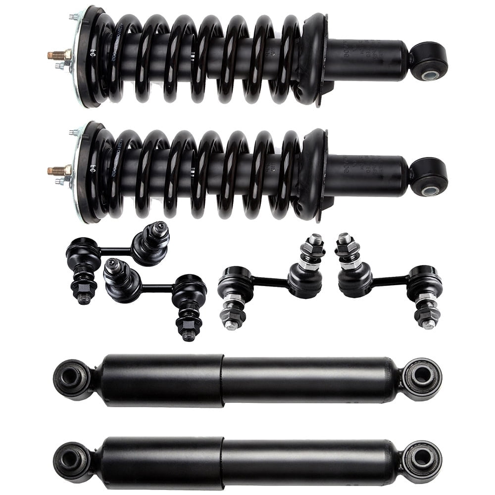 SCITOO Front Strut Spring Assembly, Rear Shock Absorber, Stabilizer Bar ...