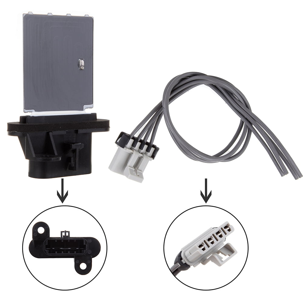 SCITOO HVAC Blower Motor Resistor Air Conditioning Regulator Fit for ...