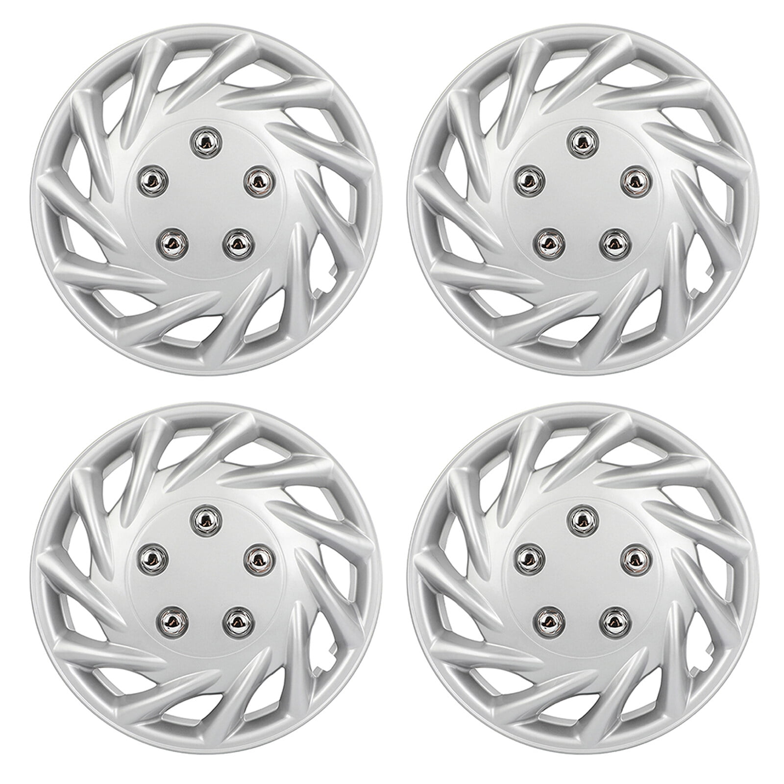 SCITOO Hub Cap OEM Steel Wheel Snap On Universal Hubcap Auto Tire ...