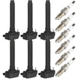 SCITOO Ignition Coil Coils Pack iridium Spark Plugs fits for Dodge for ...