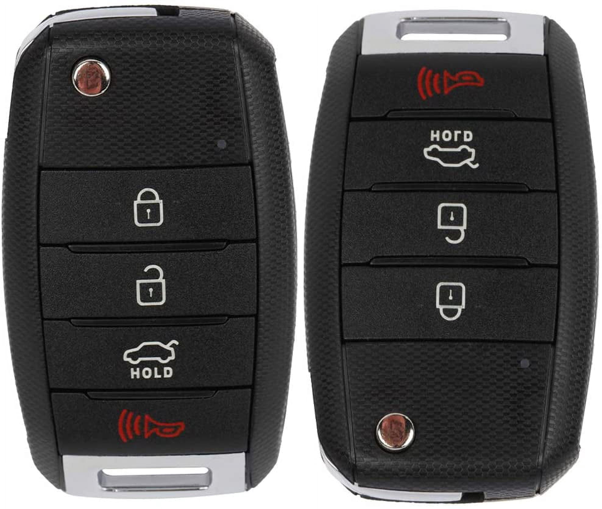 SCITOO Keyless Entry Remote Key Fob Replacement for 1 X 4 Button Uncut ...