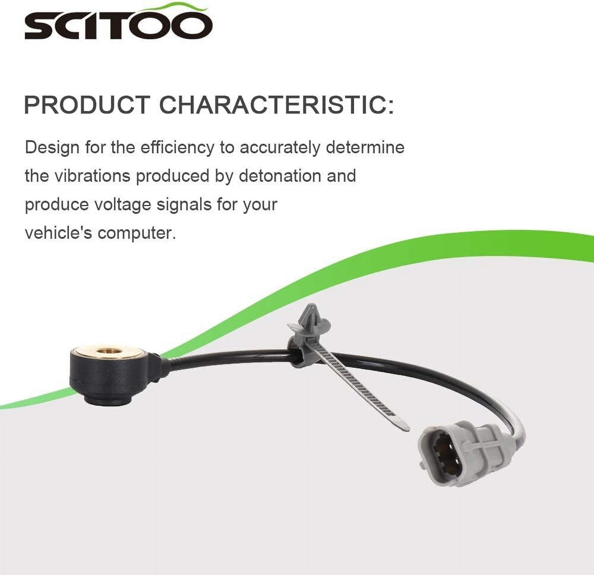 SCITOO Knock Sensor Harness 392502B000 Replacement Kit for 2012 2013 ...