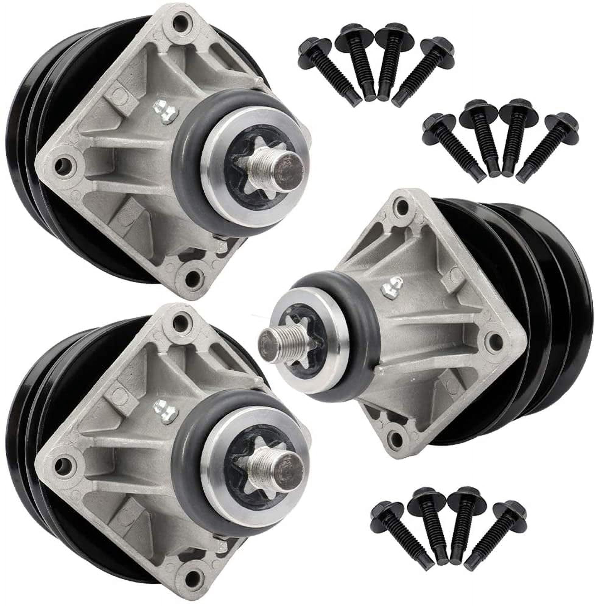 Scitoo Lawn Mower Spindles W Pulley Bolt Spindle Assembly Replacement