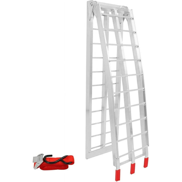 SCITOO Loading Ramp with Support Legs 7.5ft Folding Titan Ramps ...
