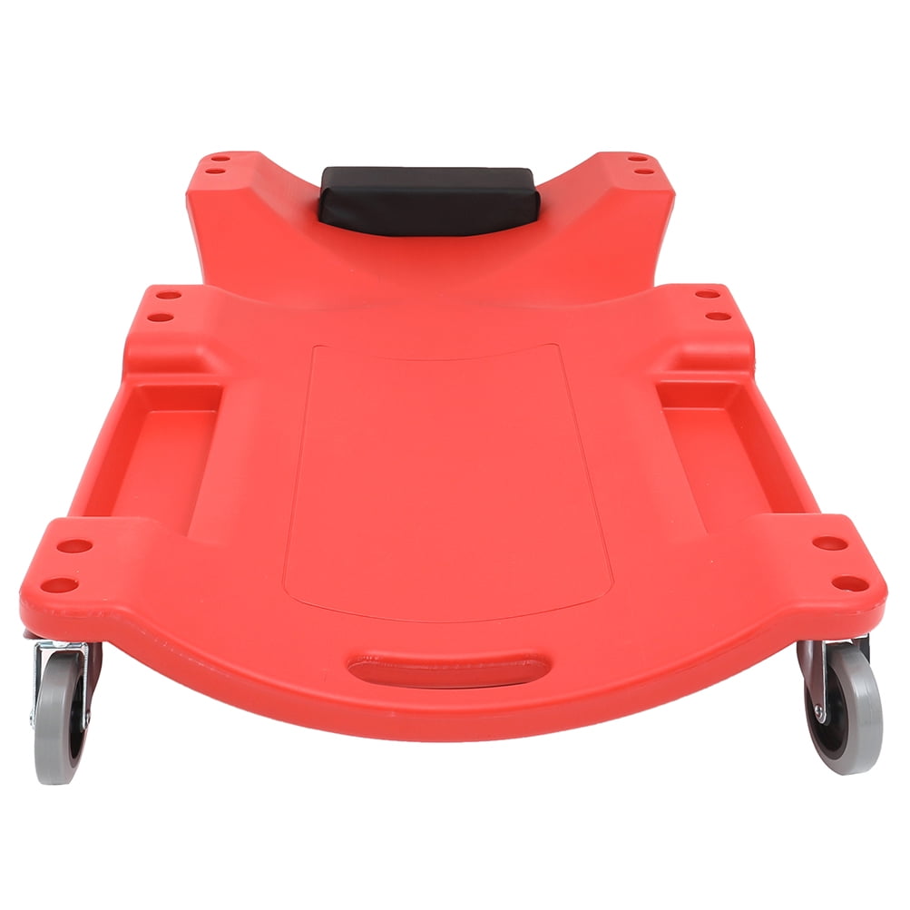 SCITOO Mechanic Plastic Rolling Creeper 36 Inch 6-Wheel, Garage used ...