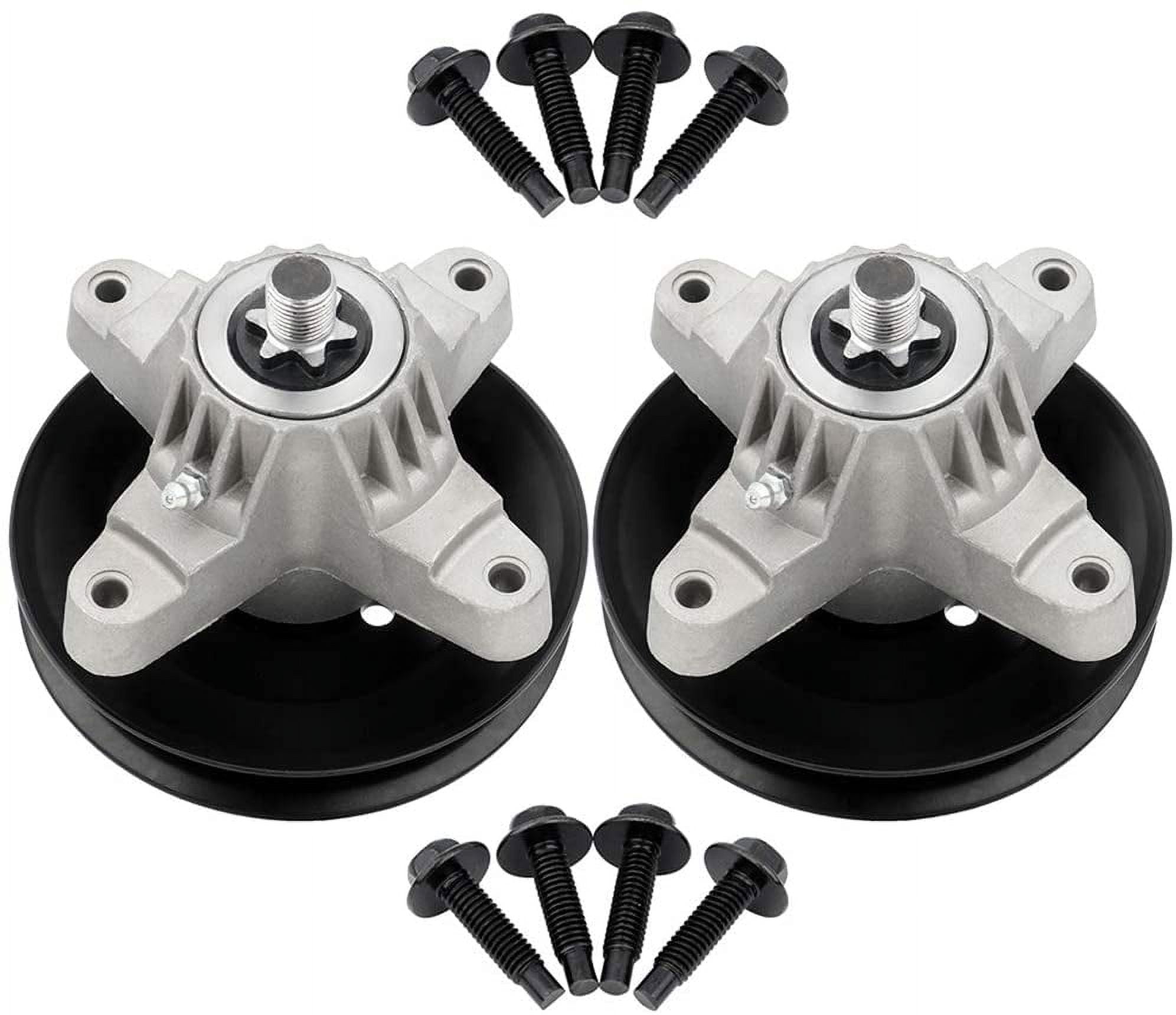 SCITOO NEW Mower Spindle w/PULLEY Spindle Assembly Replacement for MTD ...