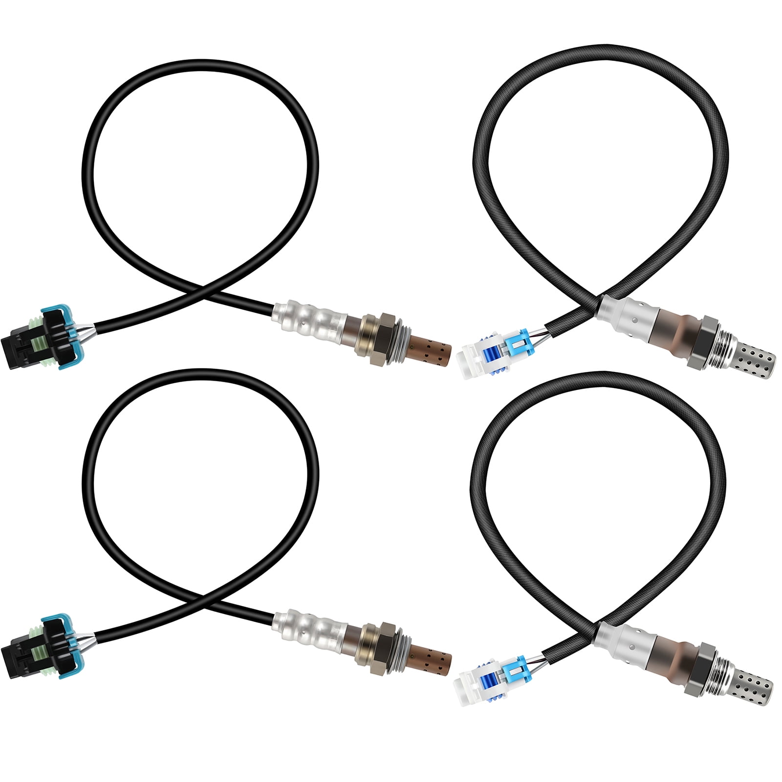 SCITOO O2 Oxygen Sensor 2*Upstream + 2*Downstream SG970 fit 2003-2006 ...
