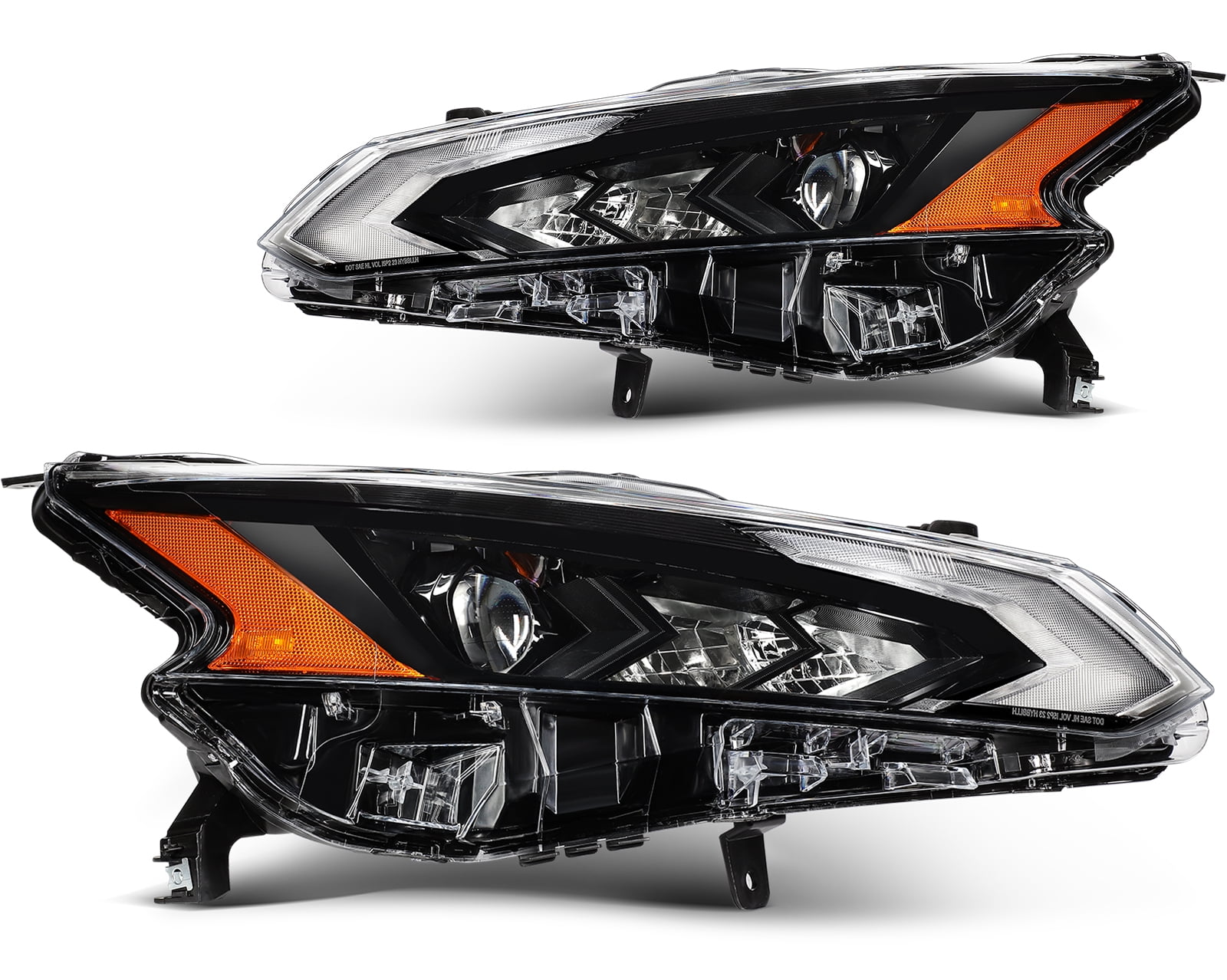 SCITOO Pair Headlight Assembly Fits 2023 for Nissan Altima Headlights ...