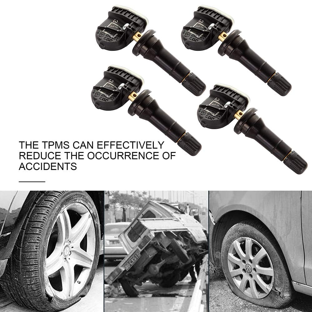 SCITOO Programmed Tire Pressure Sensor Kit (TPMS) Replacement fits for ...
