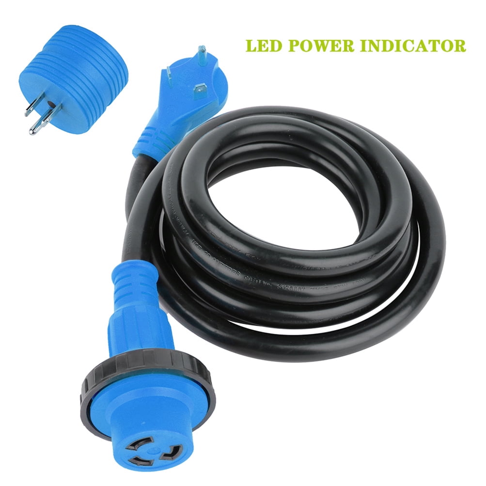 SCITOO RV Cord, 10Foot 30AMP RV Extension Cord, Female Connector with ...