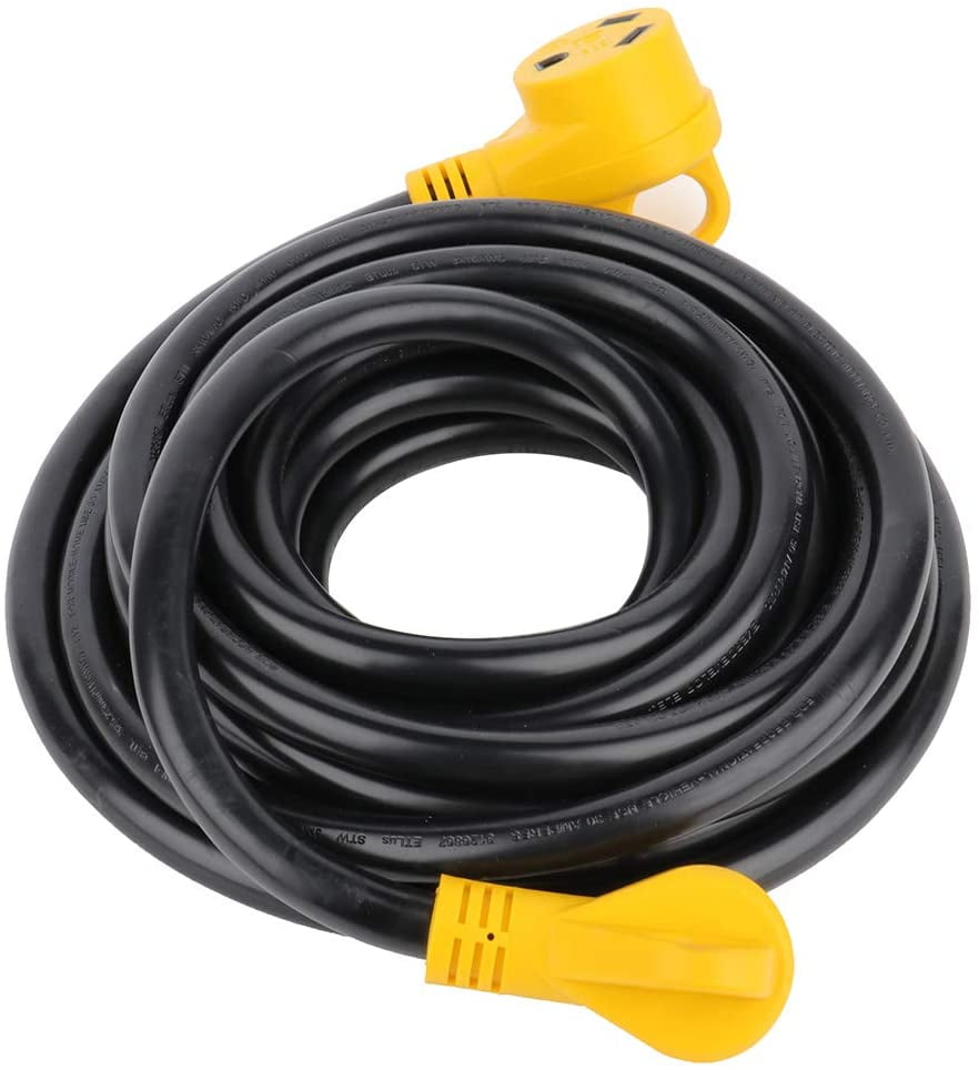 SCITOO RV Cord 30Amp 25Ft RV Extension Cord Power Supply Cable, for ...