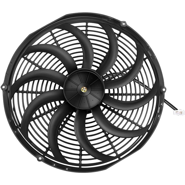 SCITOO Radiator Cooling Fan Compatible with 16inch Push Pull Electric ...