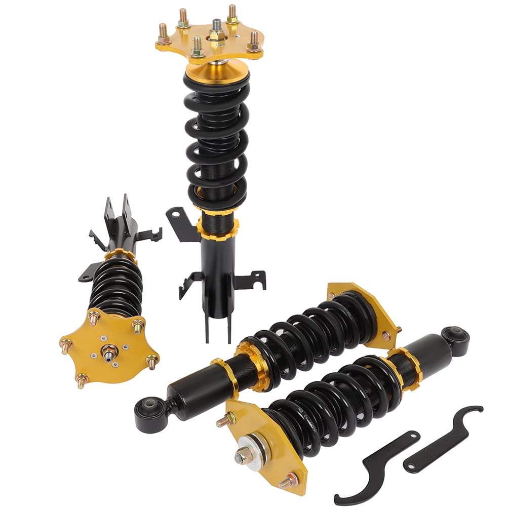 SCITOO Rear Coilover Struts Adjustable Height Coilover Suspensions Kit ...