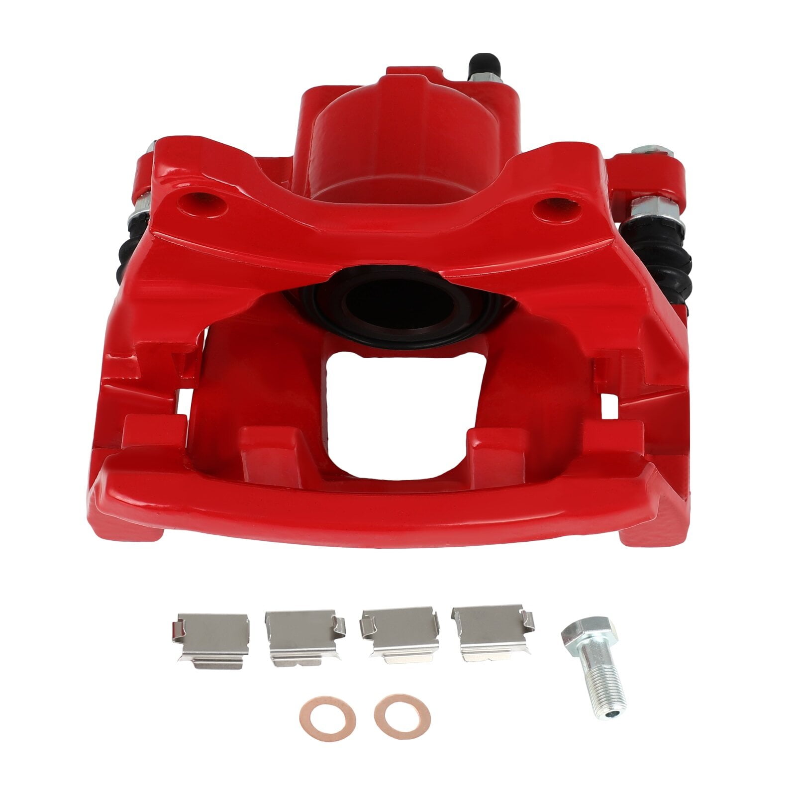 SCITOO Rear Right Brake Caliper With Bracket 18B5047 Red Compatible For Dodge Nitro 2007-2011 ...