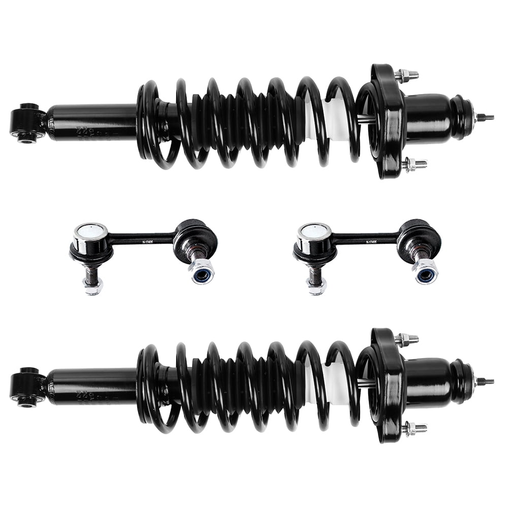SCITOO Rear Strut Spring Assembly Stabilizer Bar Link Kit Fit for 2007 ...