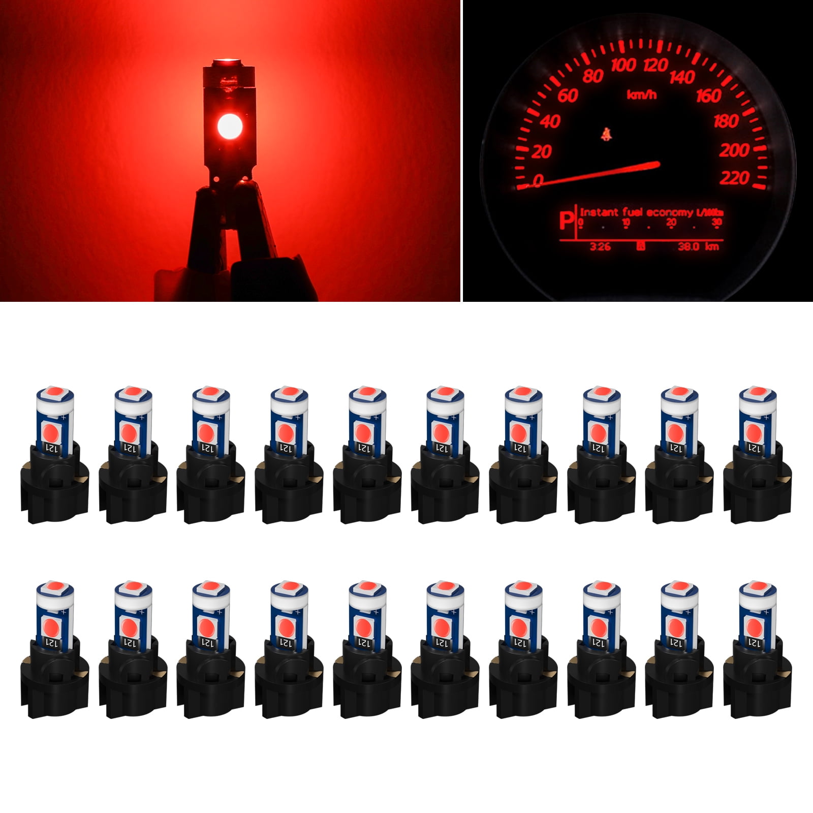 SCITOO Red 40 x T5 Instrument Light - Walmart.com