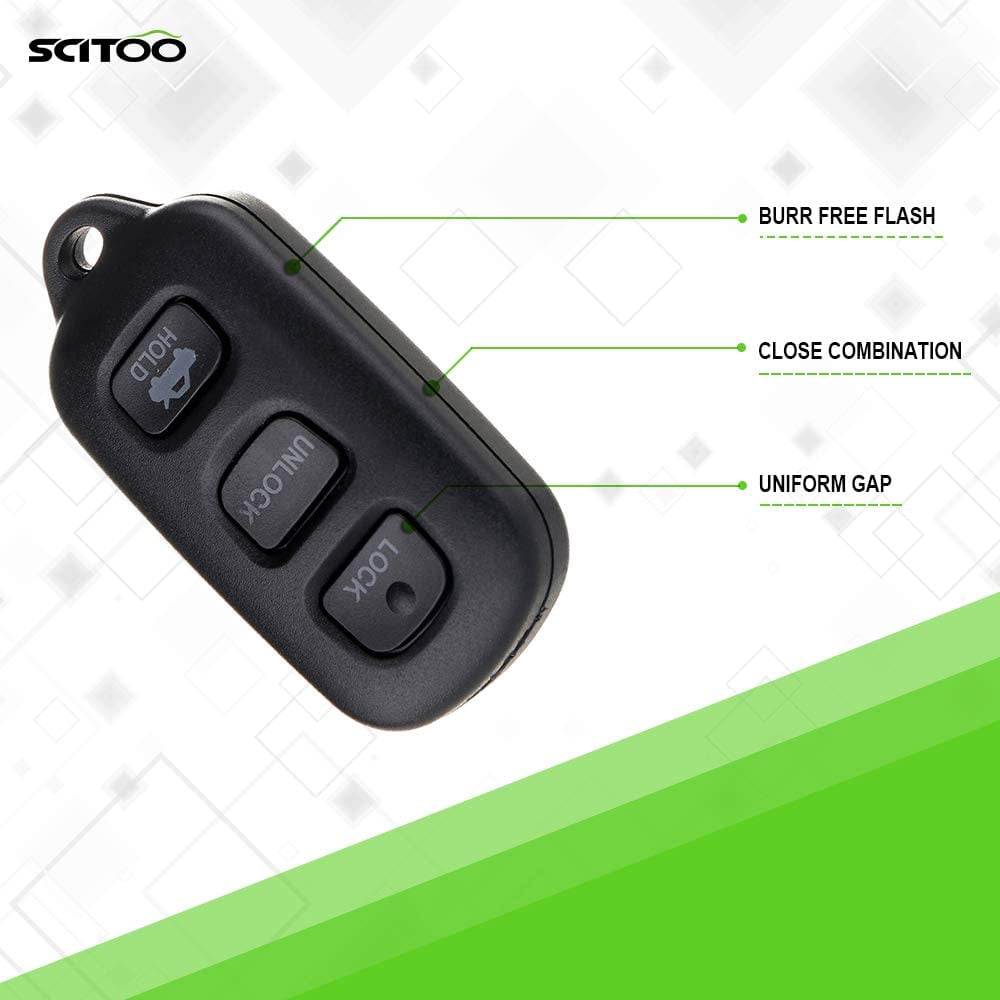 SCITOO Remotes Key Fob * 1 PCS replacement for Toyota for Camry for ...