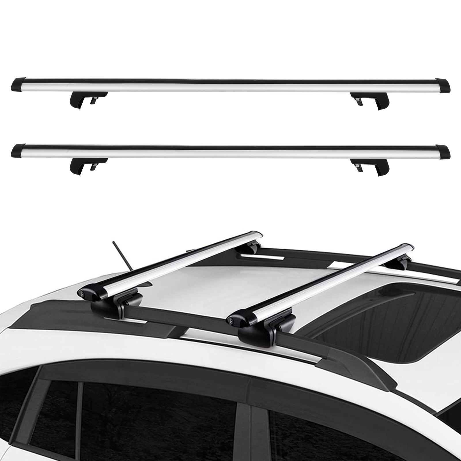 SCITOO Roof Rack Cross Bars Cargo Carrier Crossbars for Rooftop Fit ...