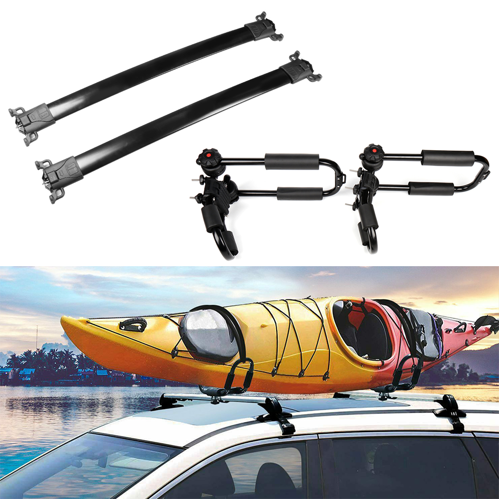 SCITOO Roof Rack Crossbars With Kayak Rack With Tie-Down Straps for ...