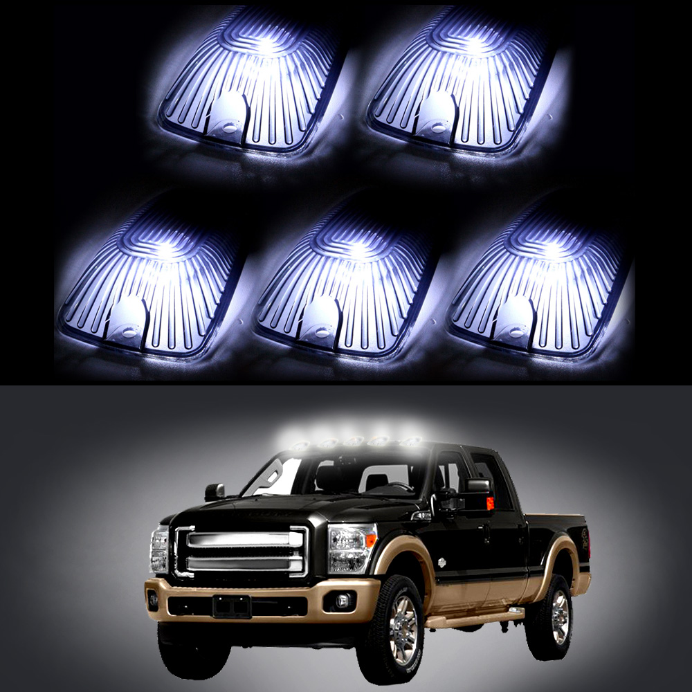 SCITOO Smoke Len 11516638 Cab Roof Marker Lenses Lamp T10-6-5730-SMD ...