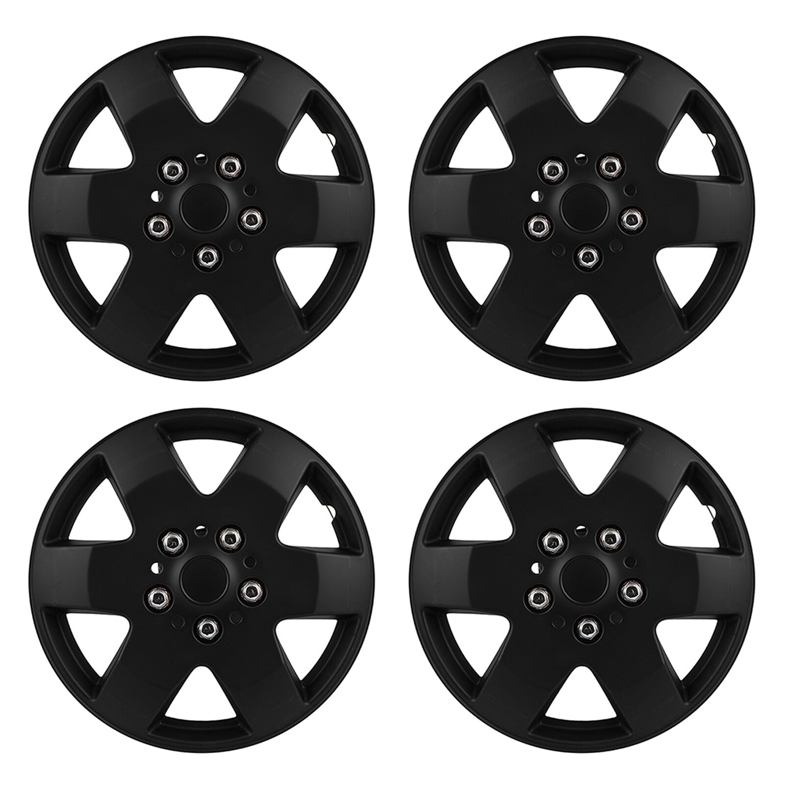 SCITOO Snap On Hubcap Auto Tire Replacement Exterior Cap OEM Steel ...