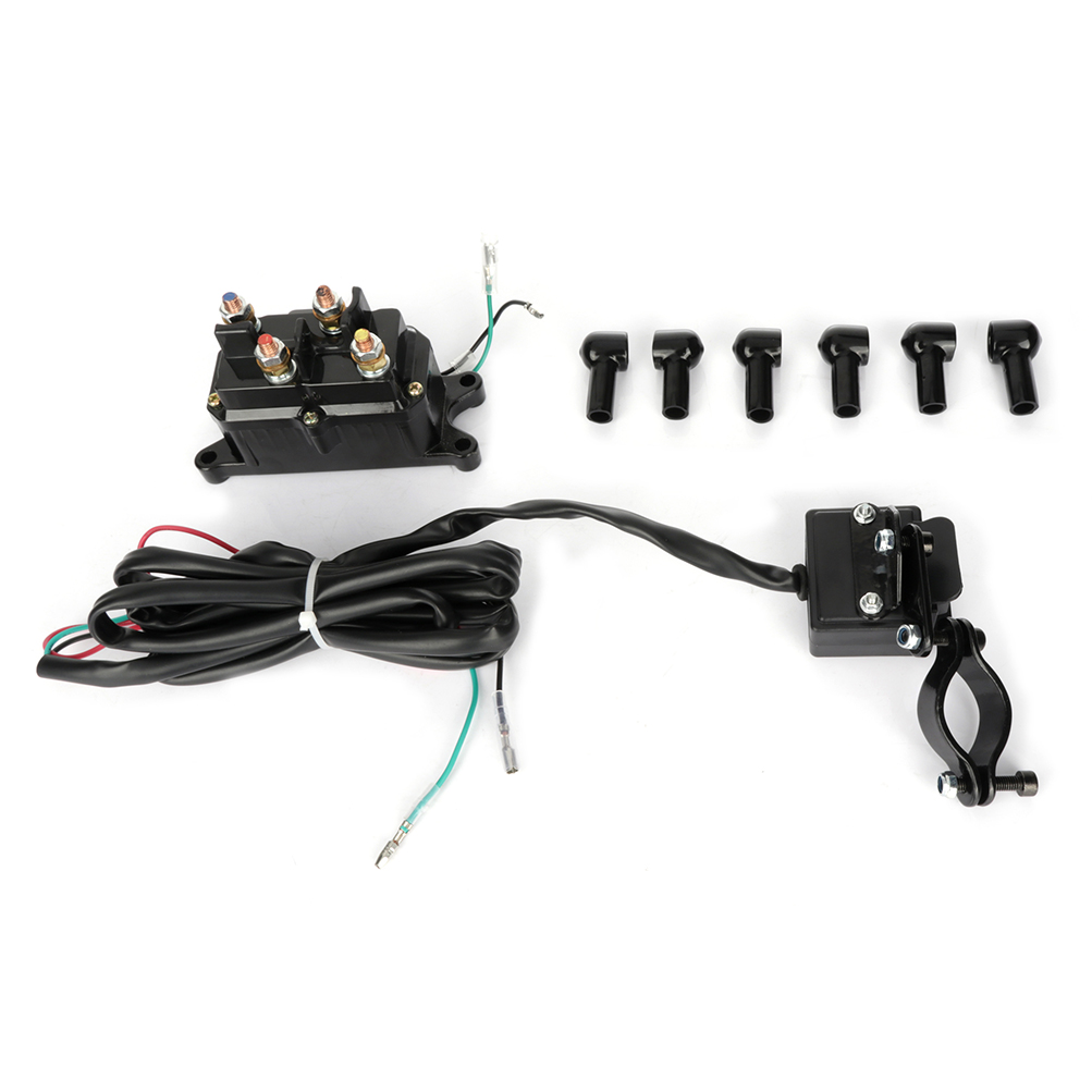 SCITOO - Solenoid Relay Contactor + Winch Rocker Thumb Dash Switch ...