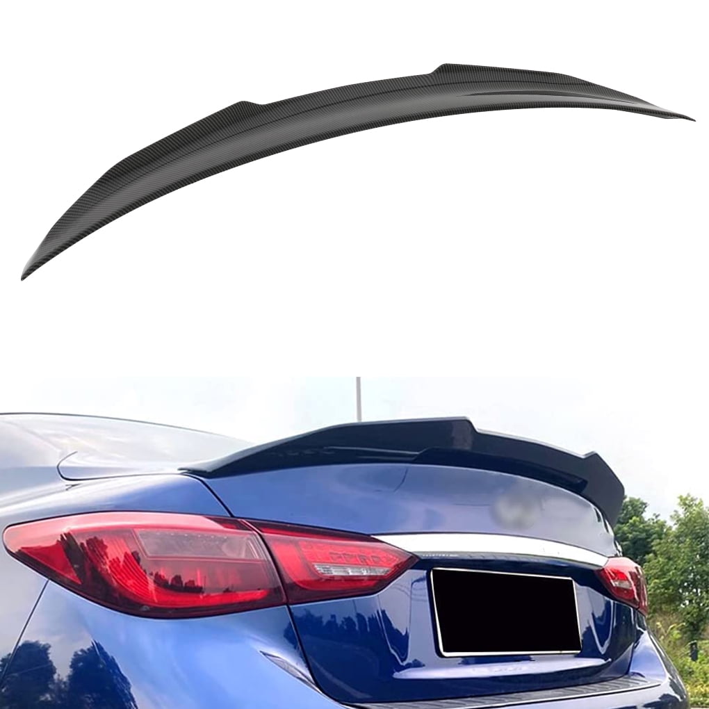 SCITOO Spoiler Wing Fit for 2014-2019 for Infiniti Q50 ABS Glossy ...