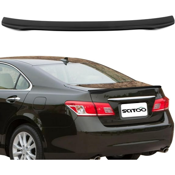 SCITOO Spoiler Wing Fits for 2010-2012 for Lexus ES350 Lip Style Matte ...