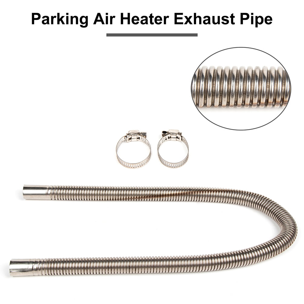 SCITOO Stainless Steel Car Exhaust Pipe Parking Air Heater Tank Diesel ...