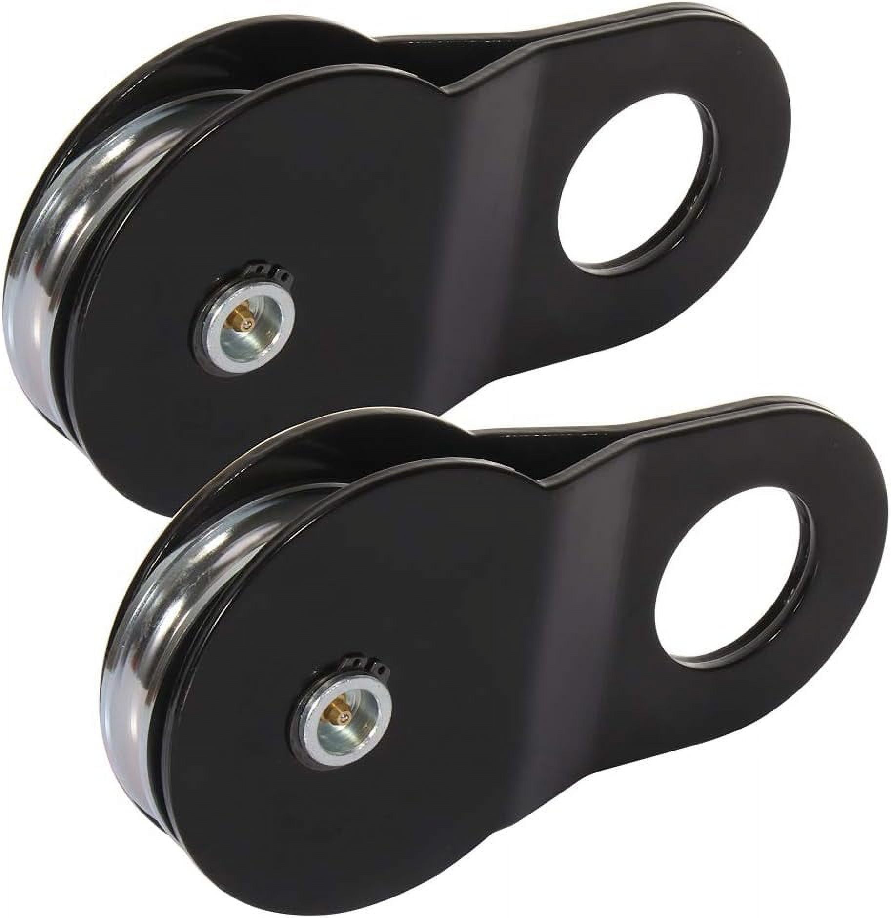 SCITOO - Two 22,000lbs Snatch Block Pulley 10TON recovery Winch off ...